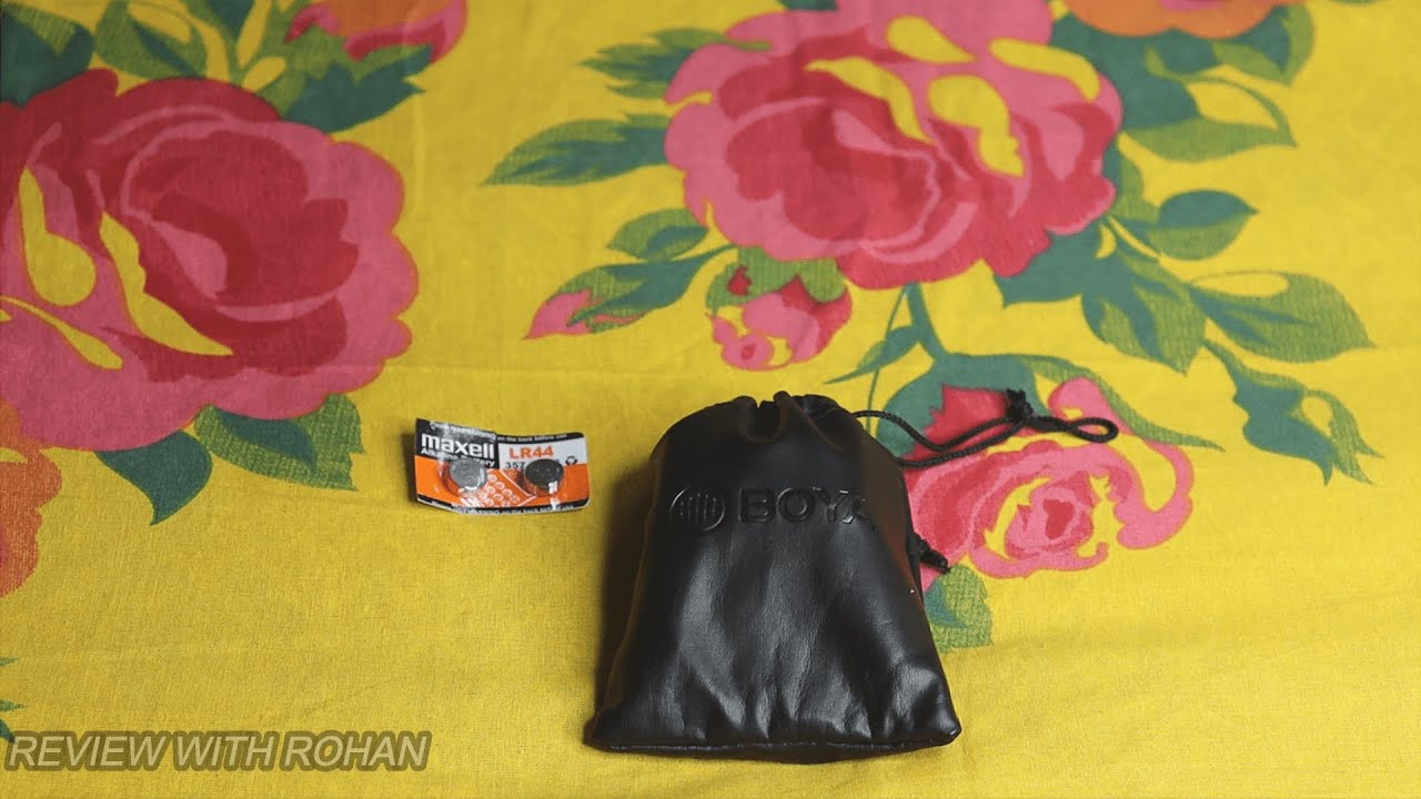 Boya Mic Battery online | Boya Mic Battery LR44 Unboxing, Replacement ...