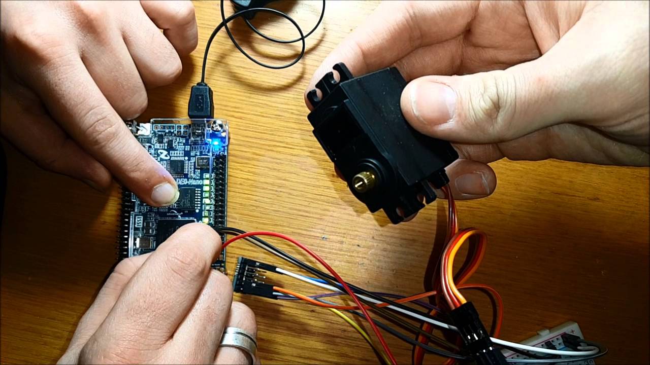 Fpga Servo Motor Control With Verilog Youtube