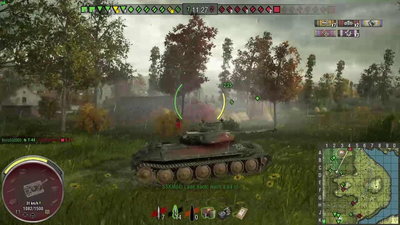 Obj 252U Defender - 6 Kills on Cliff Rain with Nitro-Franz WoT Console ...