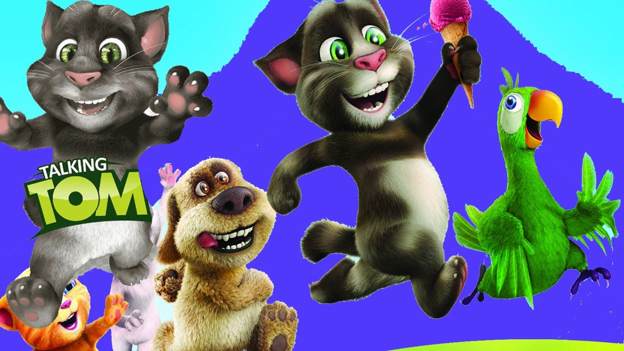 ALL Talking Tom Shorts II Cartoon comedy II Talking Cat I - YouTube
