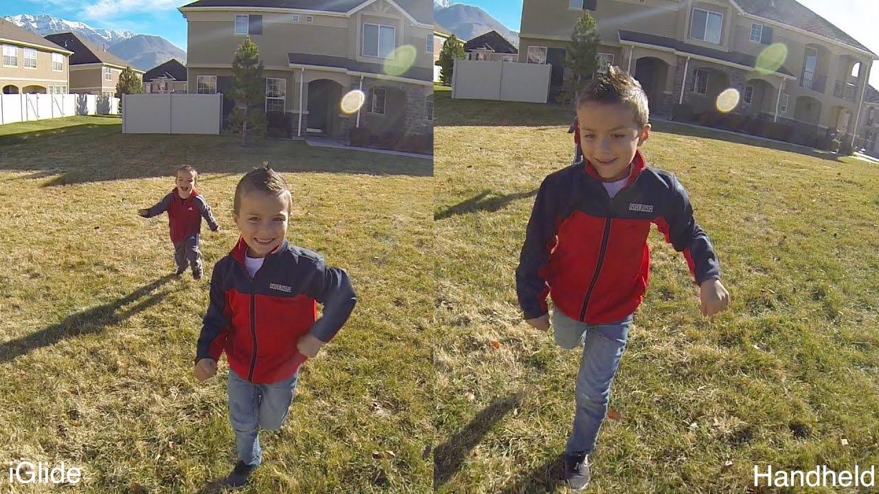 Glidecam iGlide vs Handheld - GoPro - YouTube