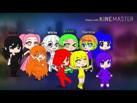 Rainbow Girls In Gacha Club - YouTube