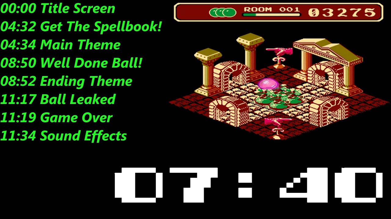 Airball (NES) Music / Soundtrack / エアボール (任天堂 ファミリーコンピュータ) 音楽 - YouTube