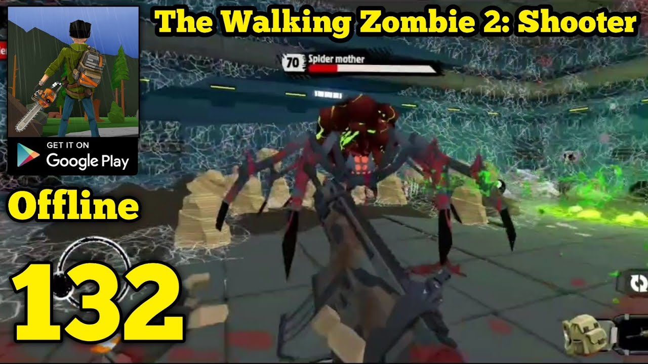 The Walking Zombie 2: Shooter Part 132 - Castle survey - Spider mother ...