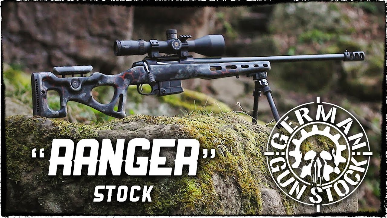 German Gun Stock "Ranger" Stock *English* - YouTube