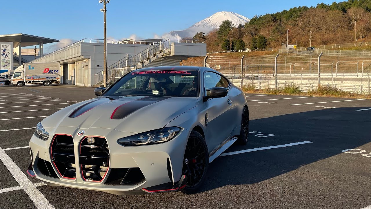 M4CSLをサーキットに持ってきた‼️M4CSL車紹介♫TECH-Mスペシャルステッカー♫ - YouTube