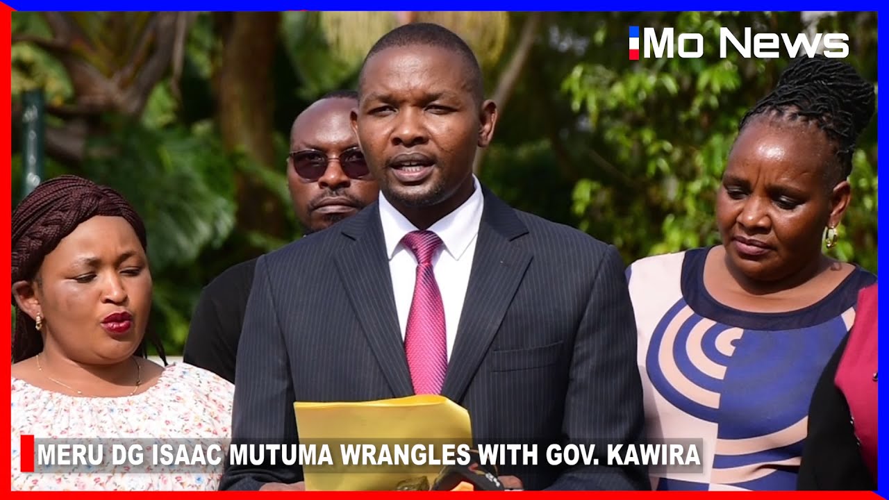 ALERRT: Meru Deputy Governor Isaac Mutuma Reveals why not in Harmony ...