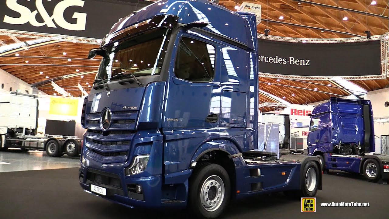 2020 Mercedes Actros 1853 Truck Walkaround - Exterior Interior Tour ...