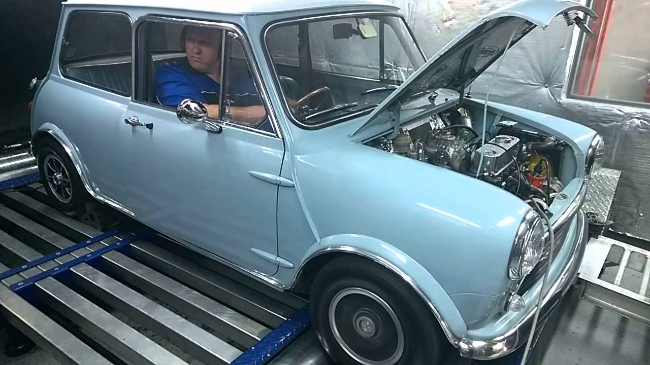 1340cc mini dyno run - YouTube