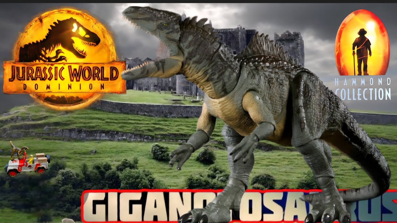 Jurassic World Hammond Collection: Giganotosaurus 🟡Epic🟡 unboxing ...