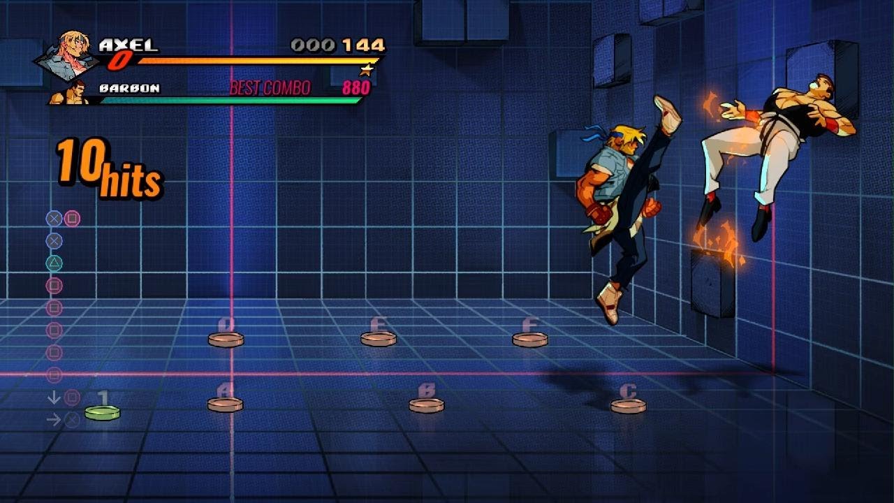 Axel loop combo - Streets of Rage 4 - YouTube