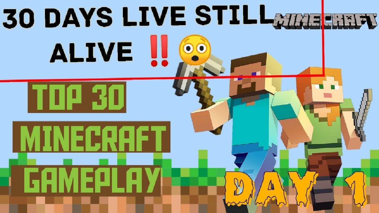 Minecraft day 1 and || A big Gameplay ‼️(1) - YouTube