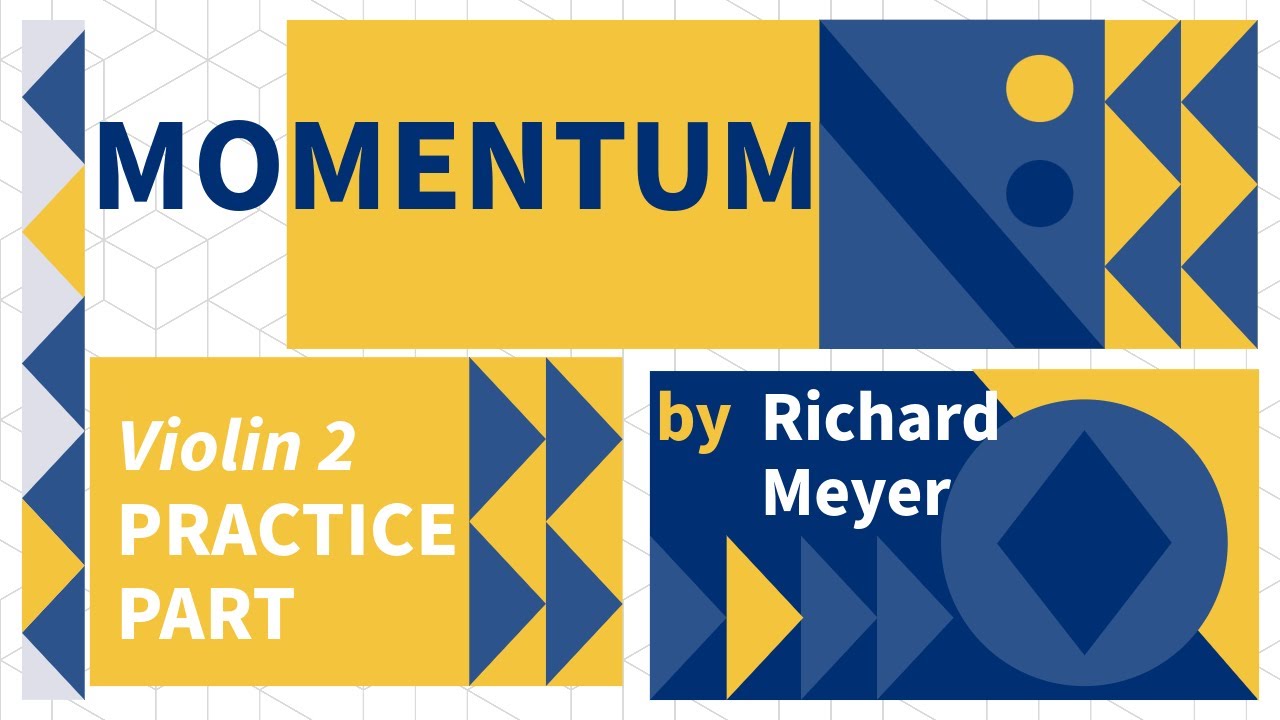 Momentum by Richard Meyer - Violin 2 Practice Part - YouTube