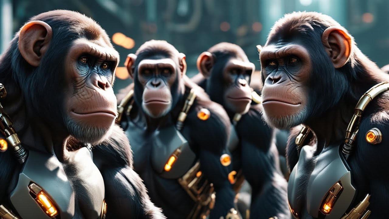 1000 IQ Apes Replaced Humanity and Make Humans Dump but.......| Sci-fi ...