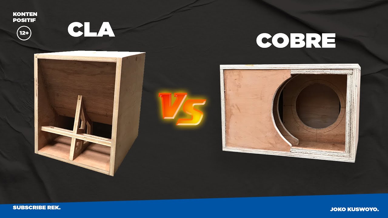 Cek Sound Box CLA vs COBRE 6 inc - YouTube