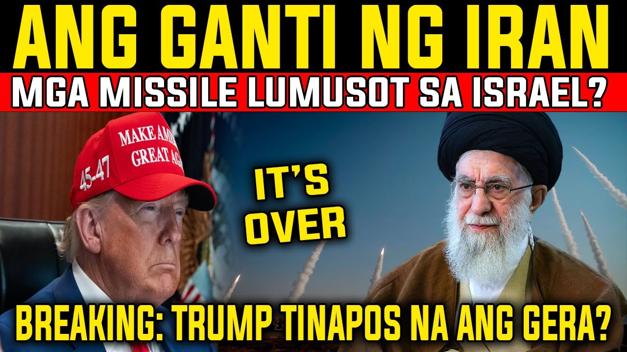 SIRENA TUMUNOG IRAN GUMANTI NA! US PRESIDENT TRUMP TINAPOS NA ANG GERA ...