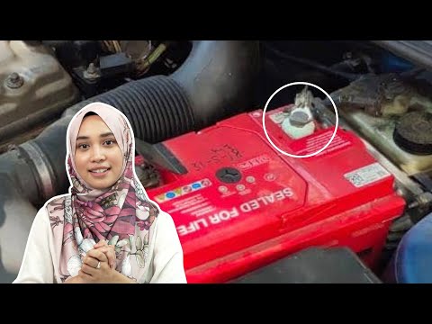 Apa Benda Putih Dekat Bateri Kereta Tu?