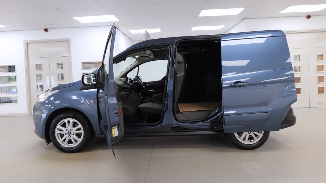 Ford Transit Connect 1.5 Limited Edition EcoBlue Metallic Chrome Blue ...
