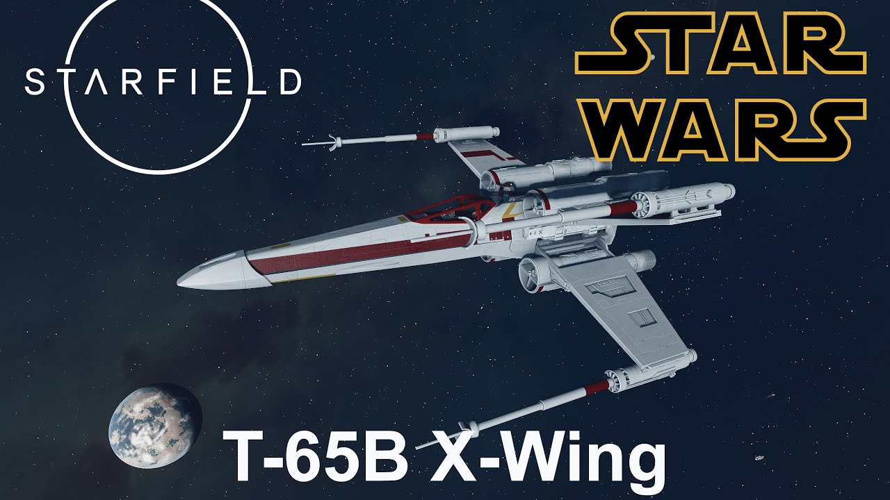 STARFIELD | Star Wars - T-65B X-Wing - Quick Tour | PC #rtx3080ti #starfield #starwars - YouTube