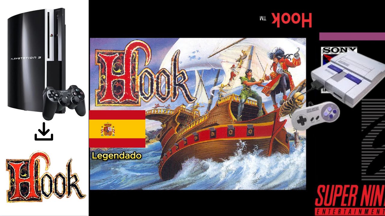 Hook Legendado Snes PS3 PKG - YouTube