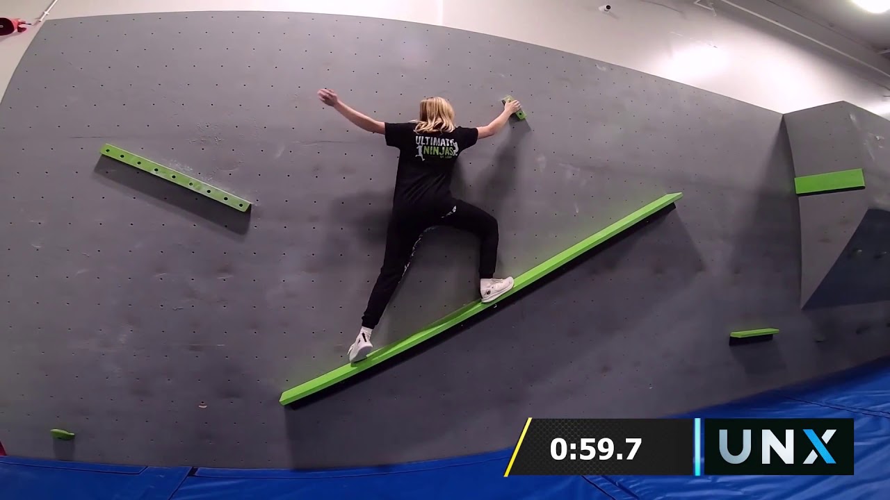 Jessie Beyer Ultimate Ninjas STL | UNX Season 1 Qualifier Runs - YouTube