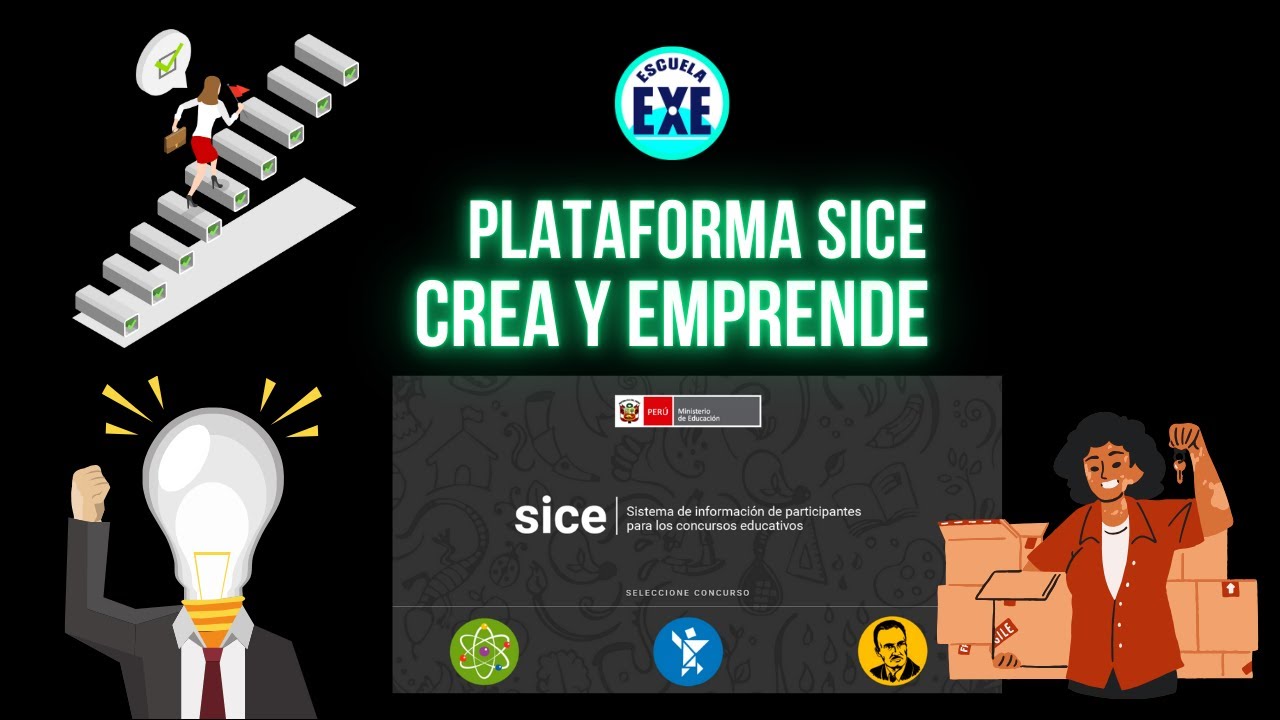 PLATAFORMA SICE - CREA Y EMPRENDE - YouTube