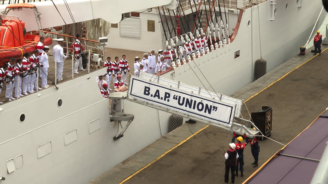 #BuenasNoticias Buque BAP Unión zarpó en travesía alrededor del mundo ...