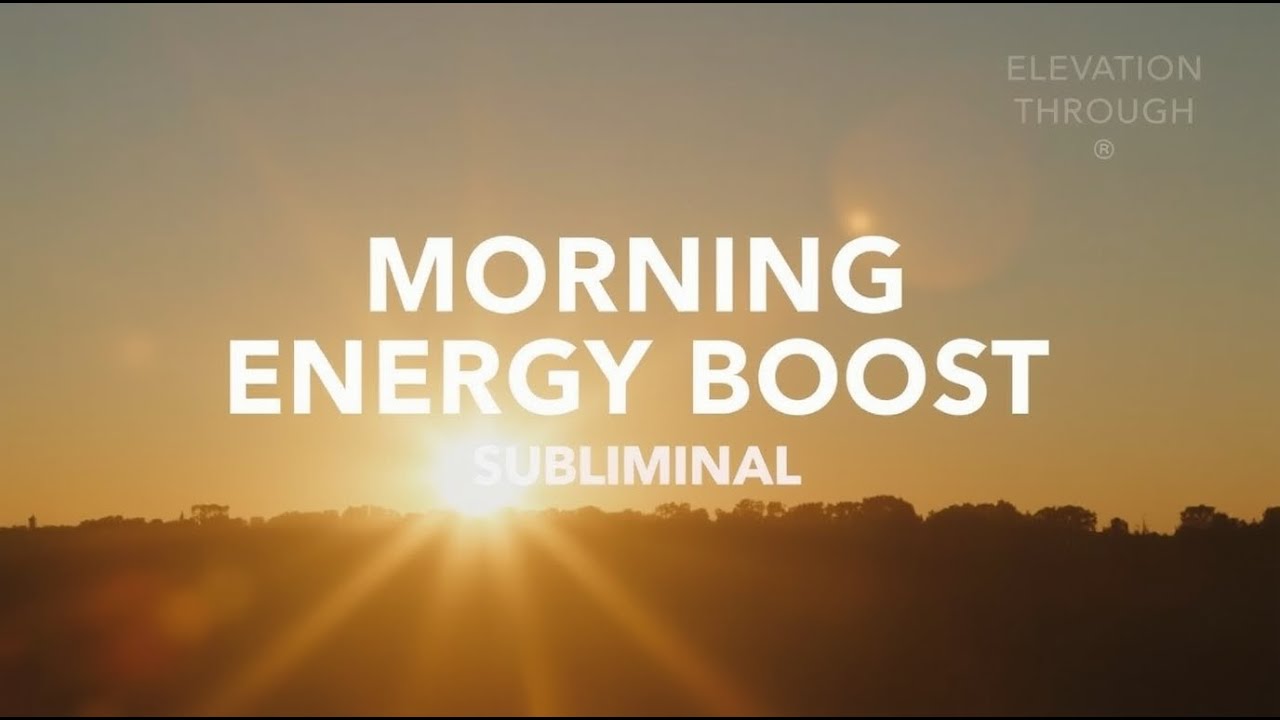 I Am Energized, Focused & Ready — Productivity Morning Energy Booster ...