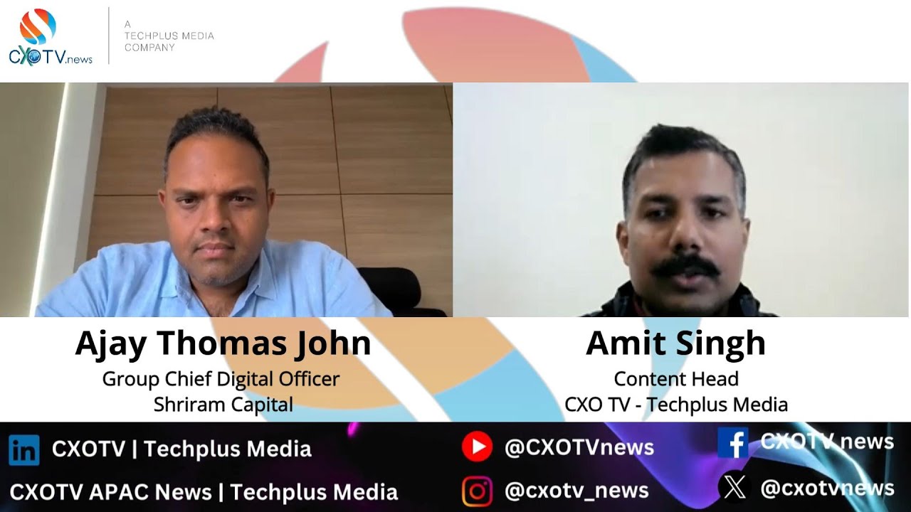 Navigating the Digital Horizon: Ajay Thomas John Maps the Future of Finance at Shriram Capital ...