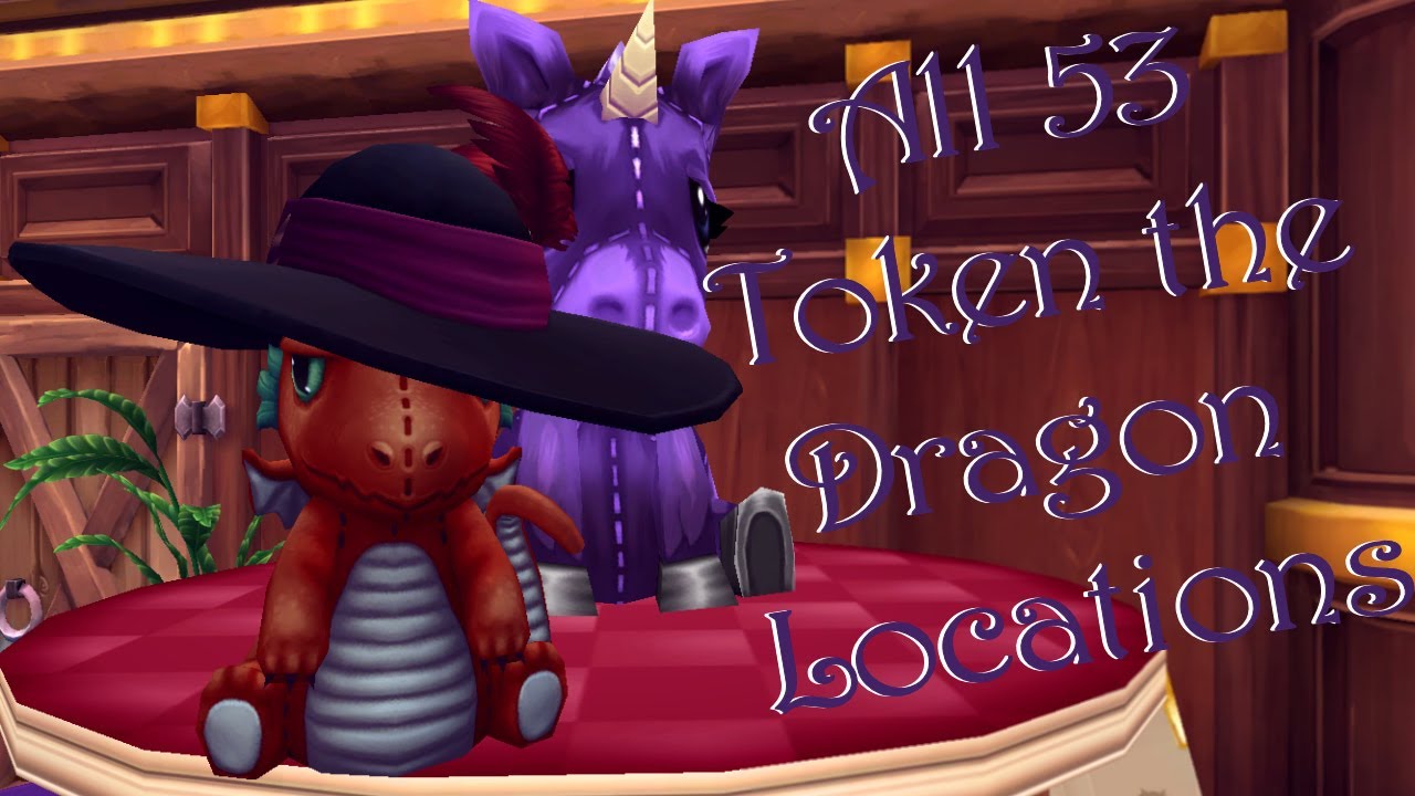 All 53 Token Dragon Locations ~ [SSO] Star Stable Online - YouTube
