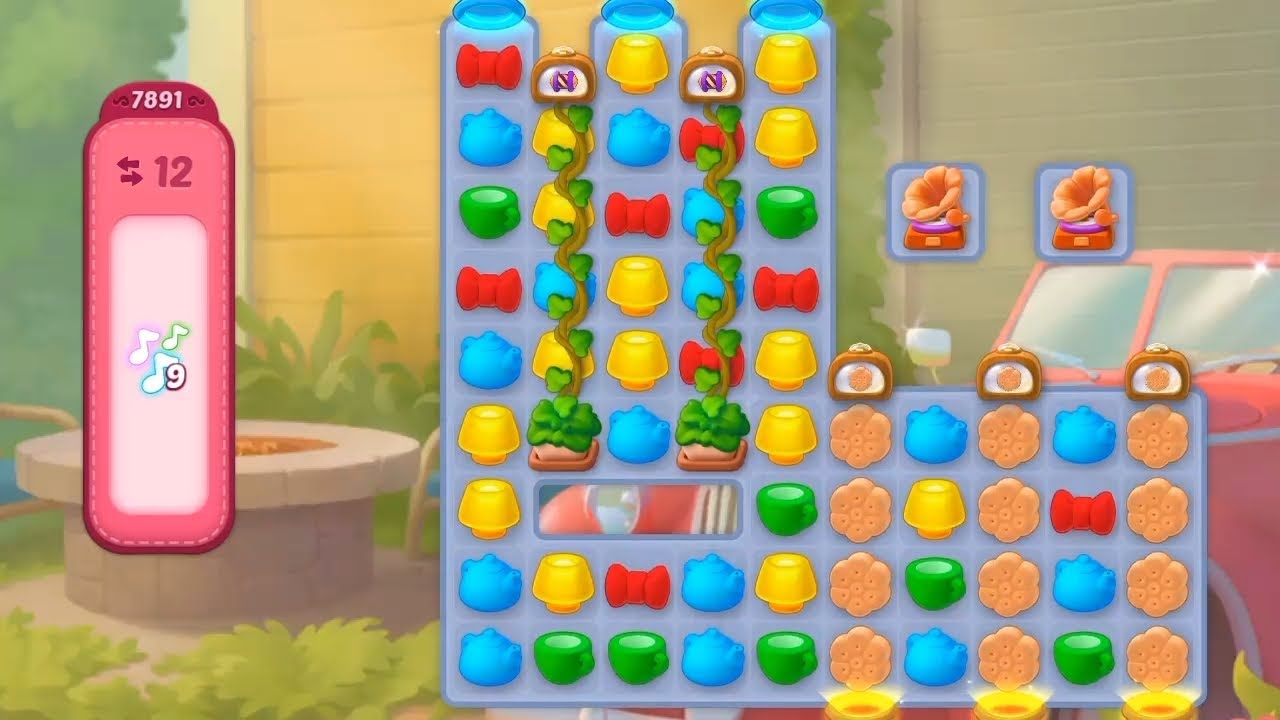 homescapes level 7891 | homescapes super hard level - YouTube