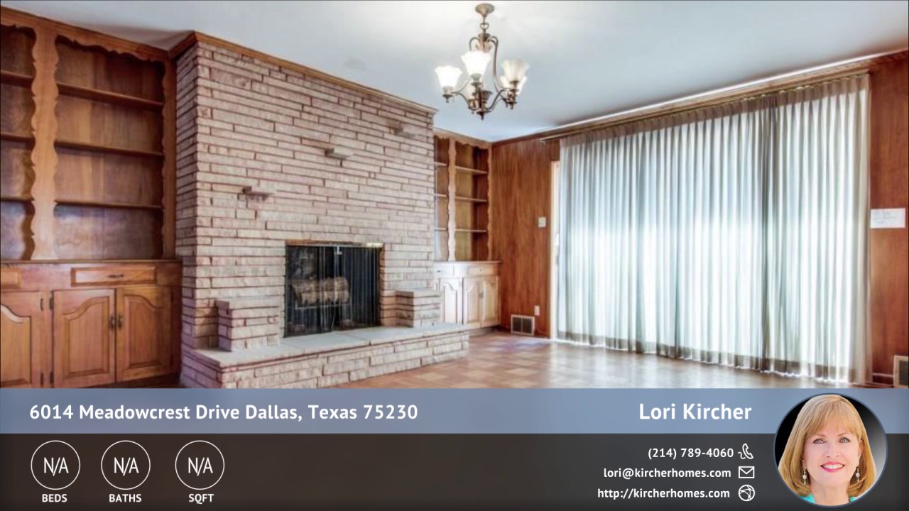 6014 Meadowcrest Drive Dallas, Texas 75230 | Real Estate Websites ...