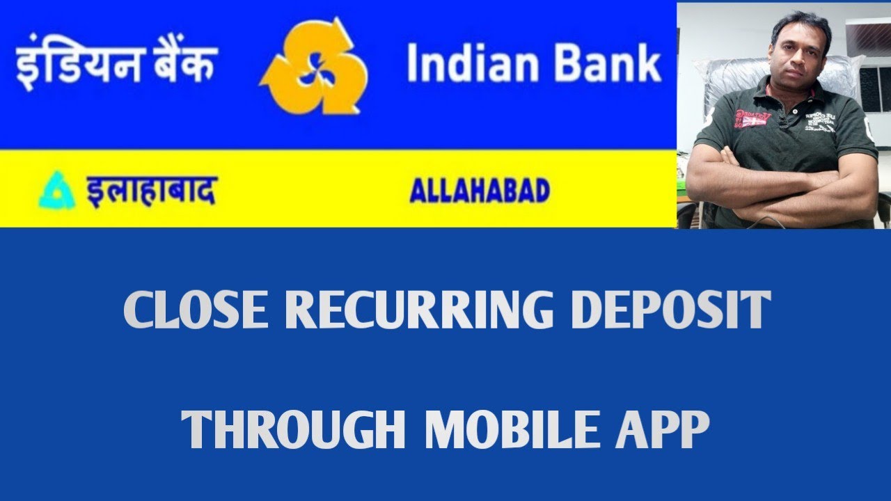 close indian Bank Rd through mobile banking app / - YouTube