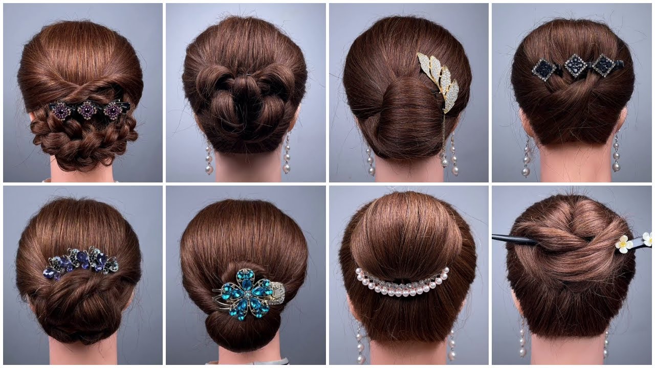 Master Creative Hairstyles like a Pro! 10 Elegant & Easy Hairstyle ...