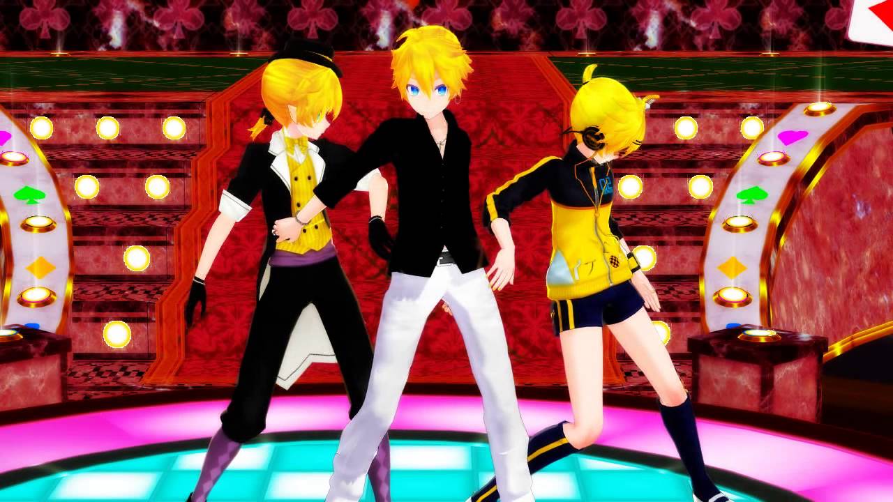 【MMD】 虎視眈々 - GigaP 【 Models : TDA Kagamine Len 】 - YouTube