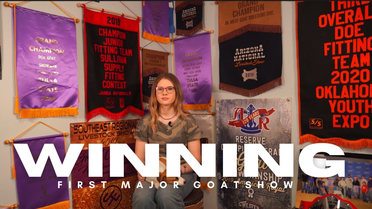 The feeling of winning a MAJOR goat show. - YouTube