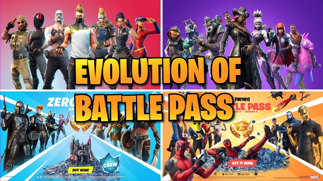 All Fortnite Battle Pass Trailers - YouTube