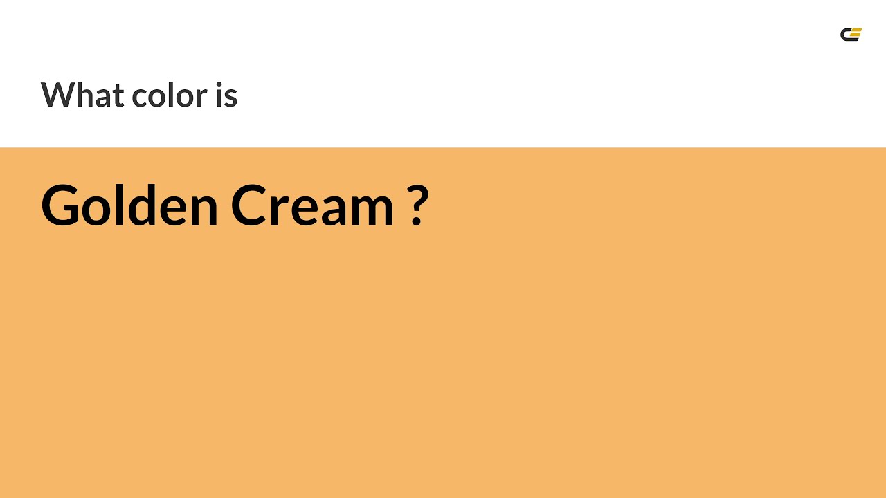 Golden Cream color #f7b768 hex Cool Orange color f7b768 - YouTube