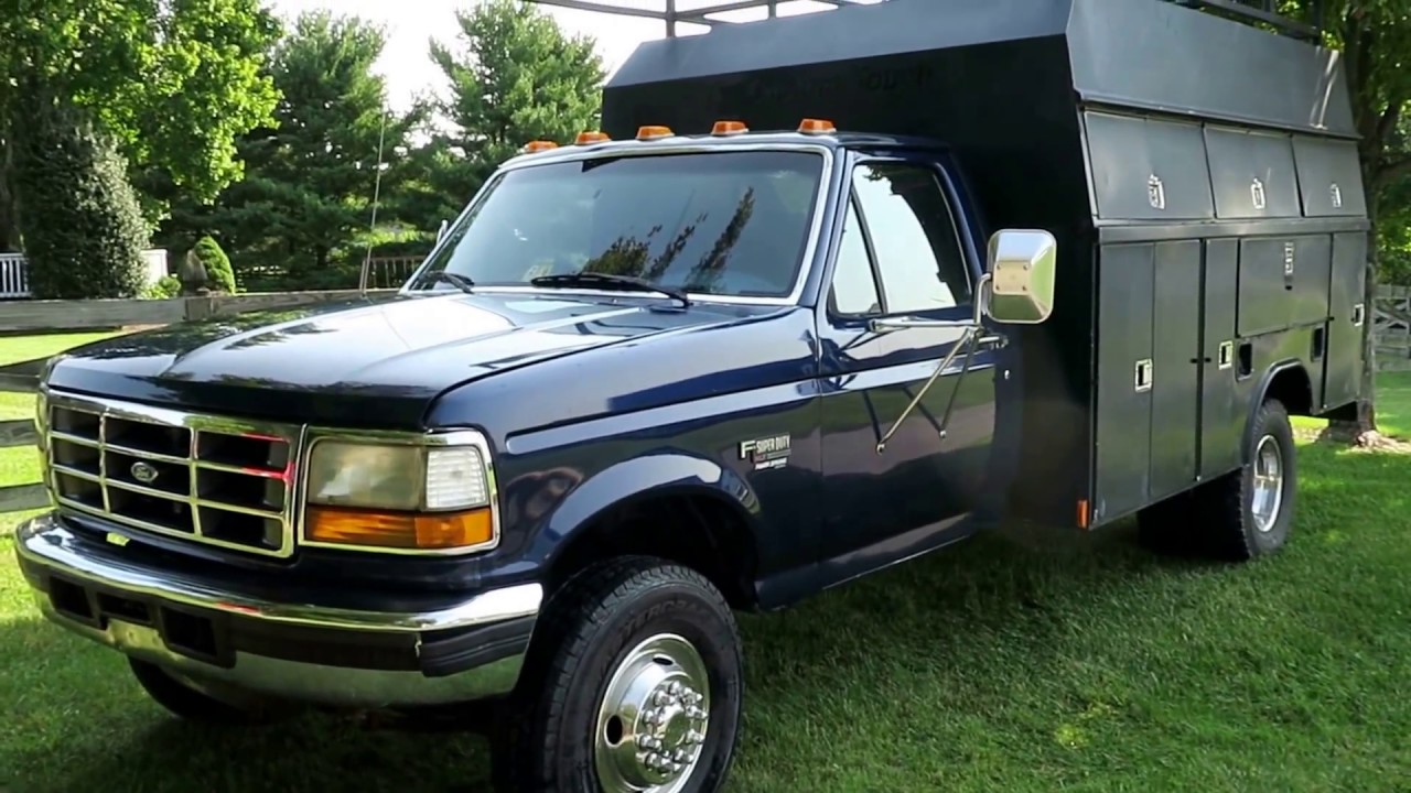 1997 Ford F 450 Super Duty SOLD @ Eric's Muscle Cars - YouTube