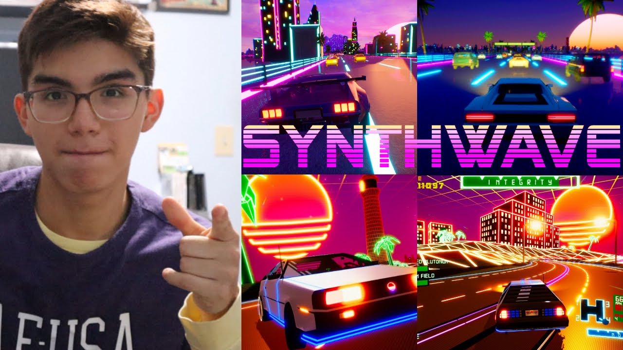these Retro Synthwave games are STUNNING - YouTube