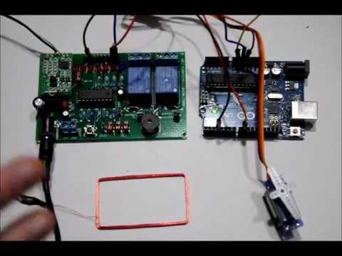 An RFID controlled servo motor based lock using the RFID123 and Arduino ...