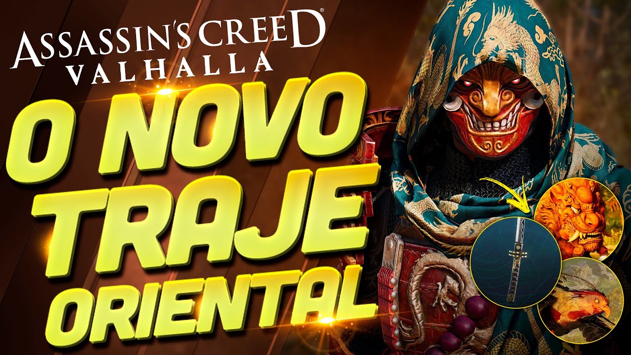 O Incrível NOVO TRAJE do YUREI BUSHIDO em ASSASSIN'S CREED VALHALLA ...
