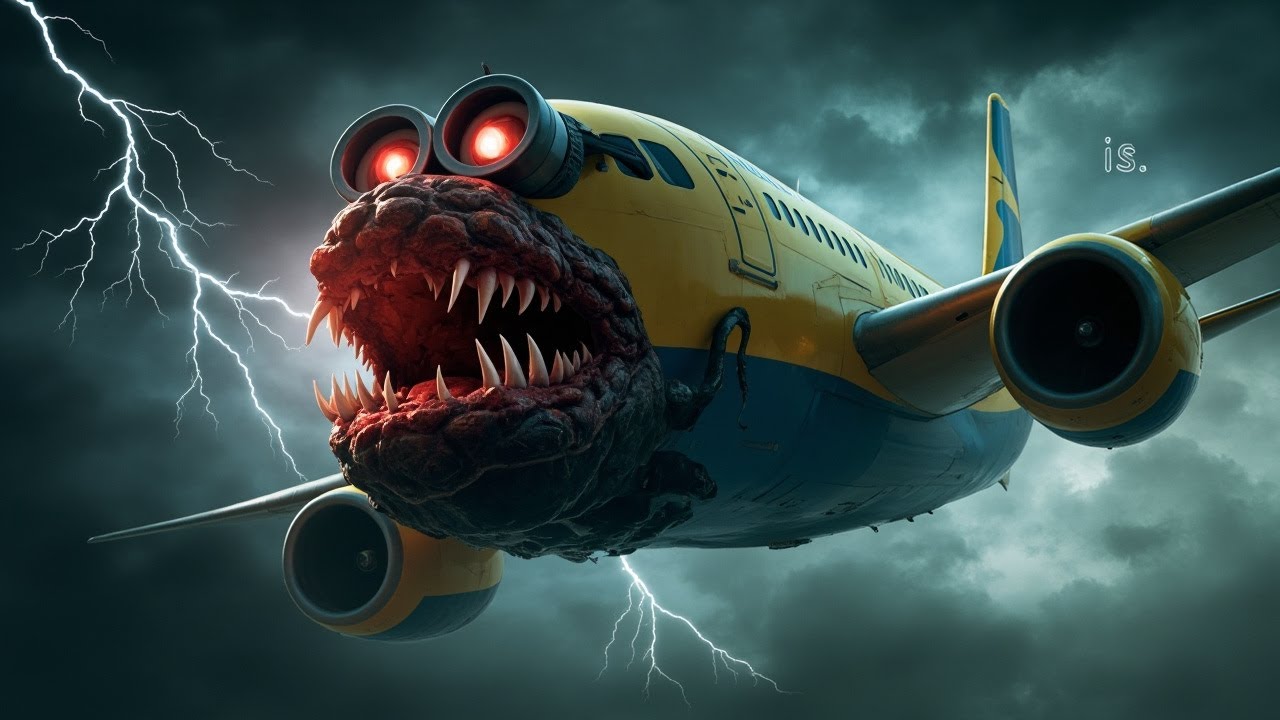 Minion vs. Mutant Monster Plane! War in the Virus Infected Sky! - YouTube