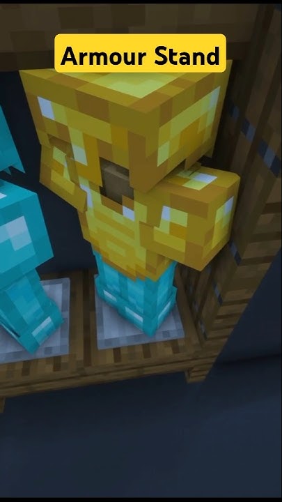 Minecraft Armour Stand - YouTube