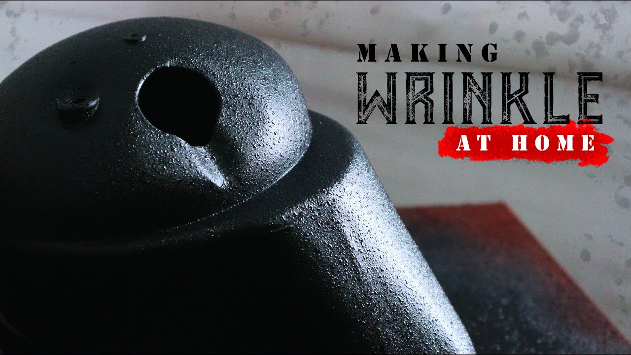 Making Wrinkle Effect Paint at Home with Low Budget - YouTube