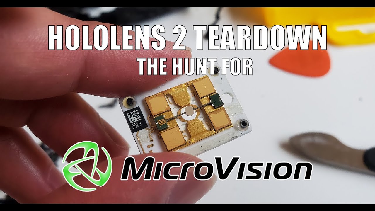 NEVER SEEN BEFORE! Microsoft Hololens 2 Teardown - YouTube
