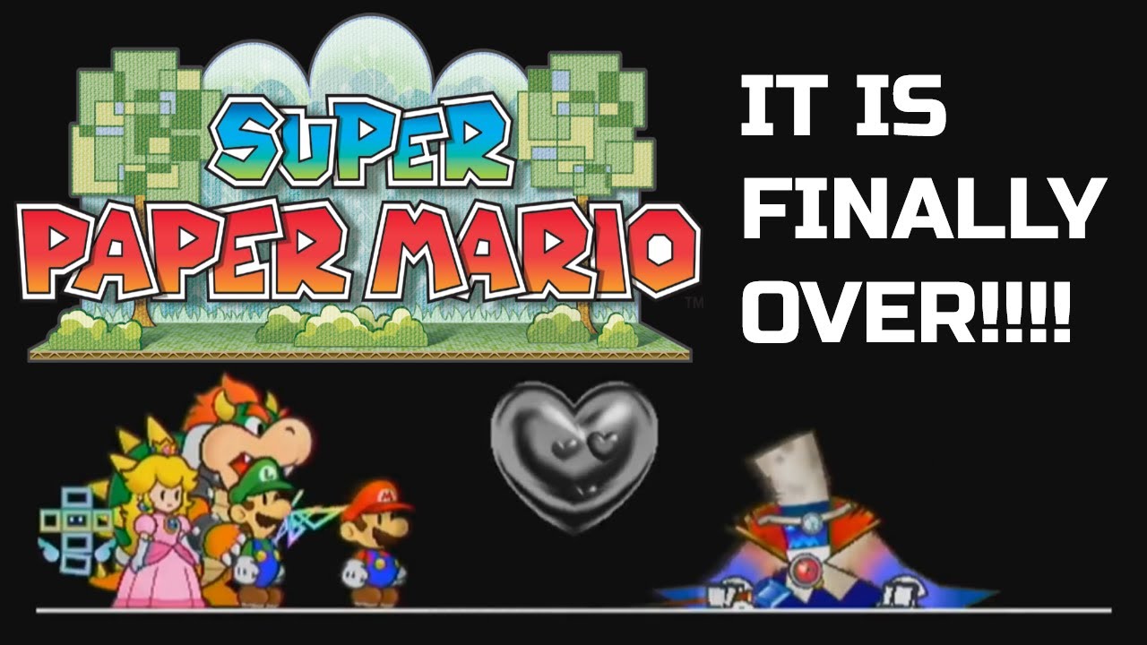 Super Paper Mario #30 - It is DONE!! (Chapter 8 and FINAL FINALE) - YouTube