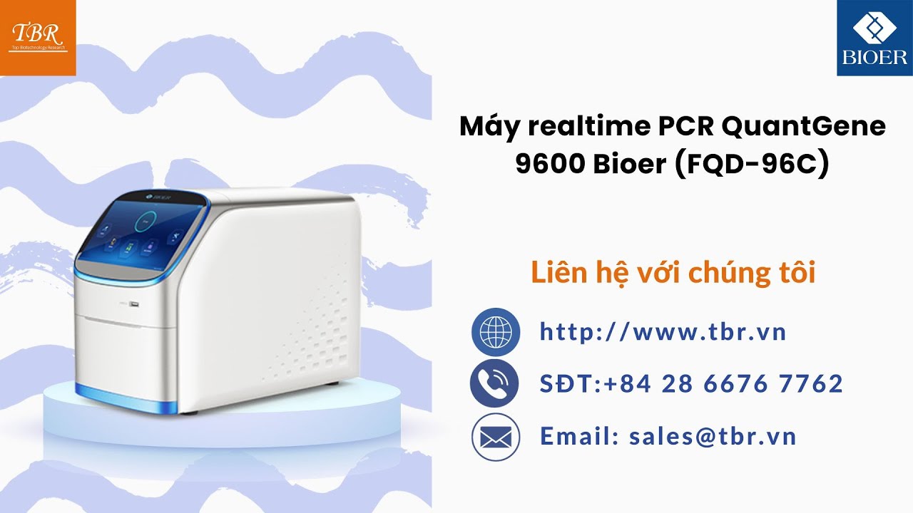 Đập hộp máy Realtime PCR hãng Bioer FQD-96C (Unbox Realtime PCR Bioer ...