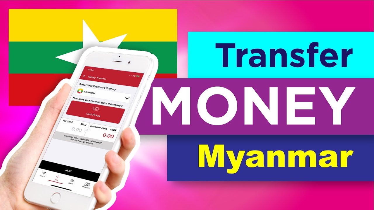 Transfer Money Online To Myanmar - eRemit App (Burmese) - YouTube