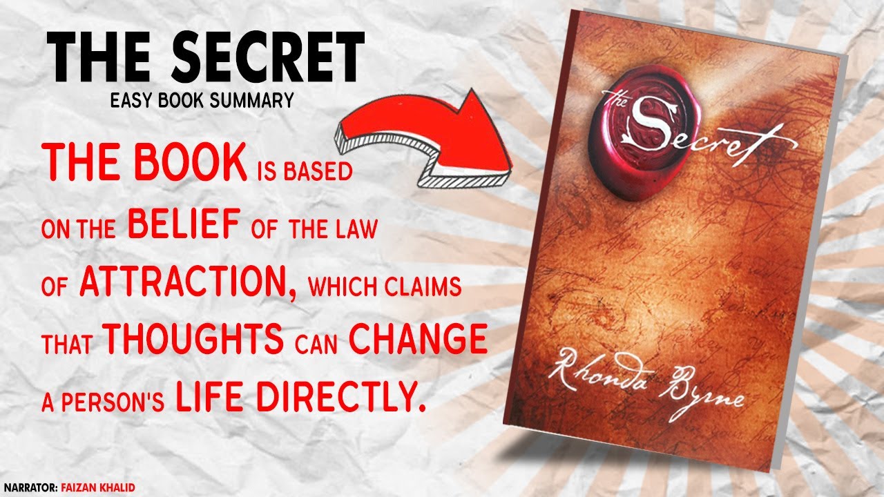 The Secret By Rhonda Byrne Easy Book Summary: Belief of the law of ...